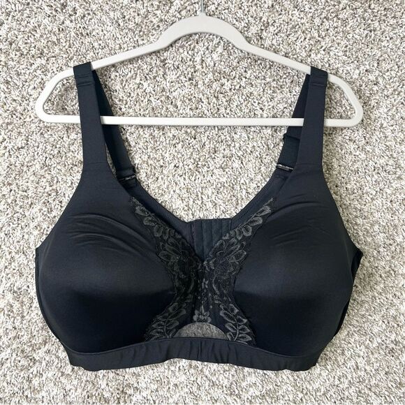 Cacique | Intimates & Sleepwear | Cacique Brawomens 46dd Black Lace ...